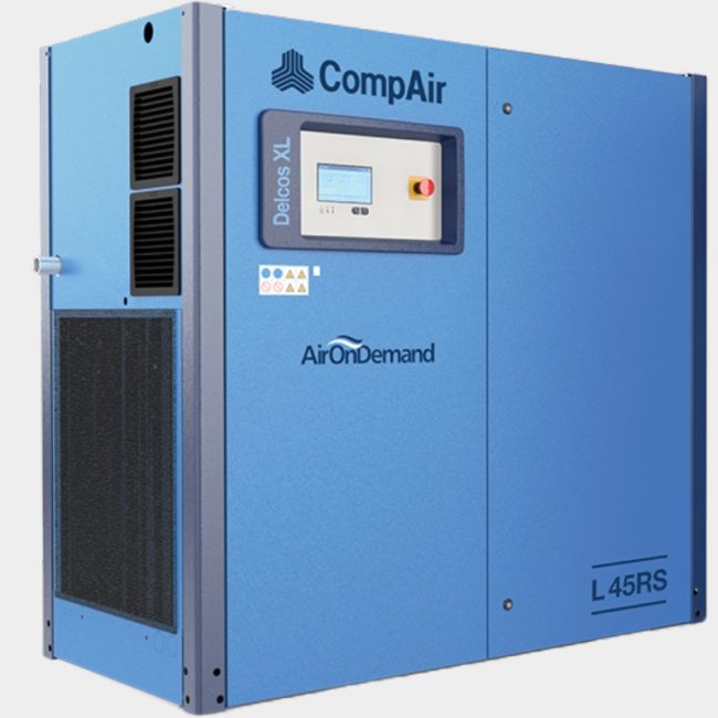 Lubricated Rotary Screw Compressor 30 - 45 kW - Mech-Elec Automation
