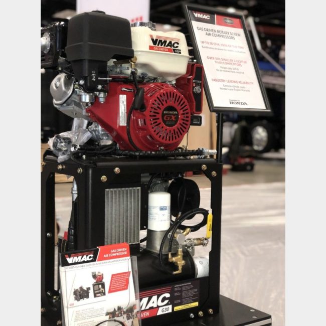 Stacked Gas Powered Air Compressors - Mech-Elec Automation